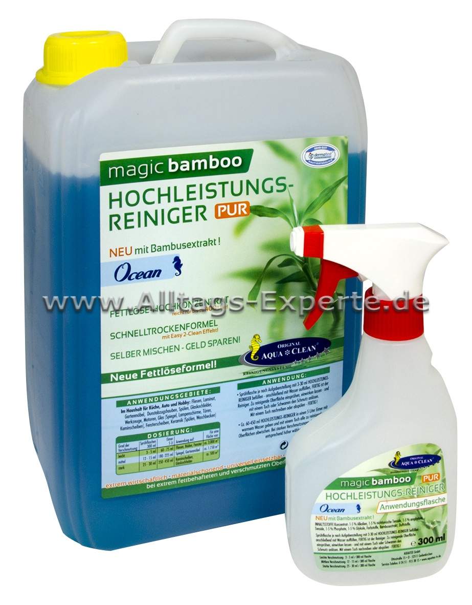 Aqua Clean Magic Bamboo Hochleistungsreiniger