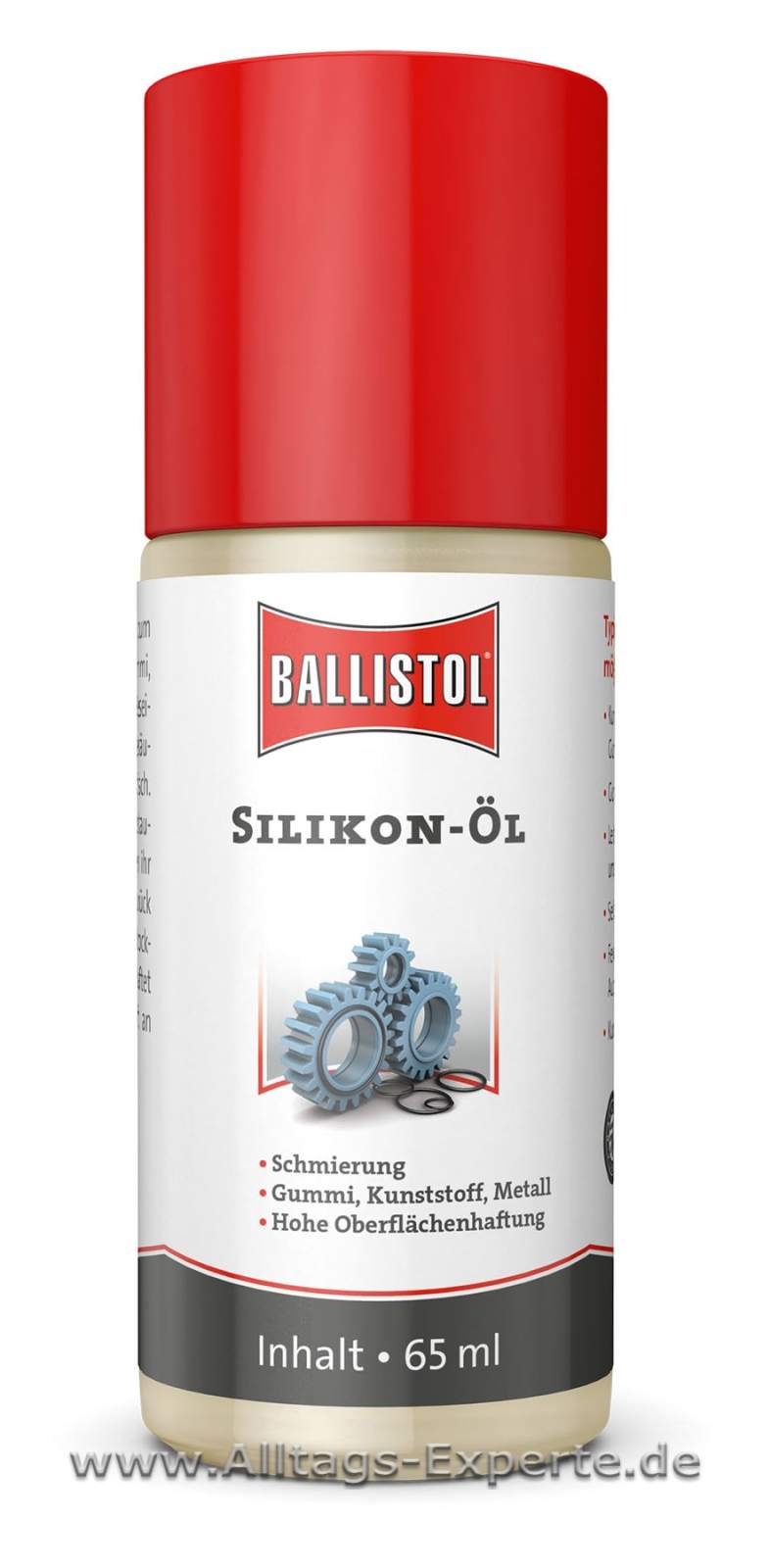 Silikonöl ermöglicht eine saubere Schmierung ohne Mineralöl