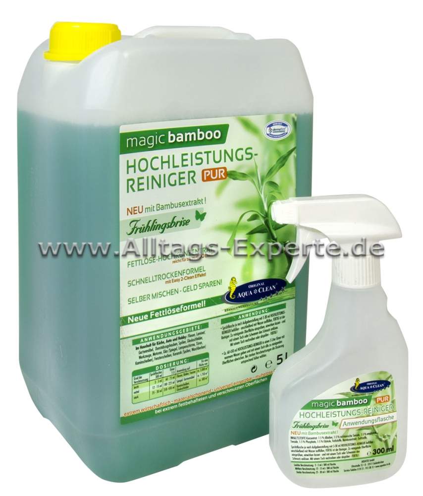 Aqua Clean Magic Bamboo Hochleistungsreiniger