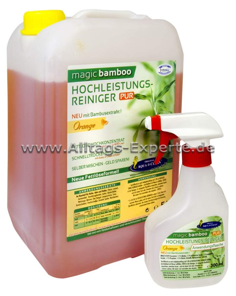 Aqua Clean Magic Bamboo Hochleistungsreiniger