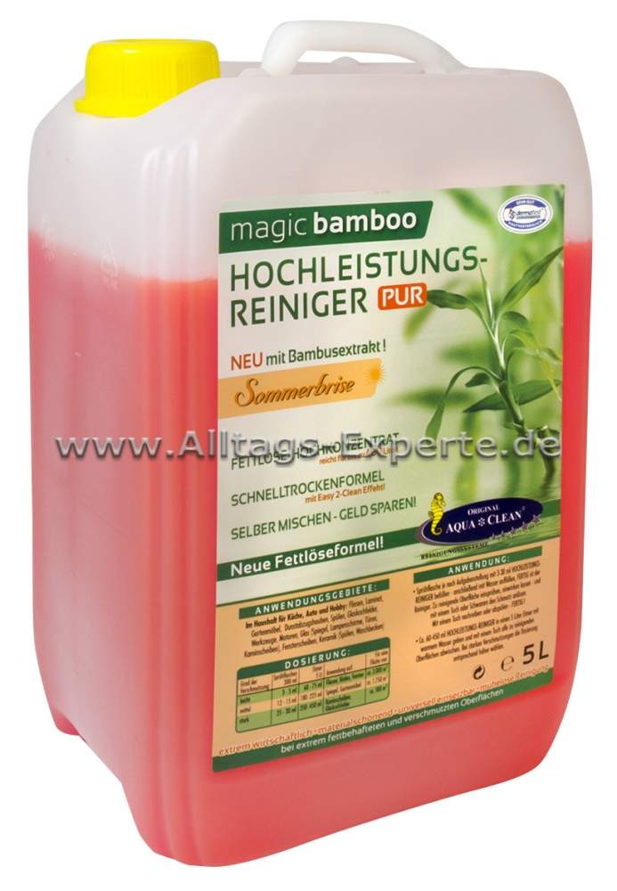 Aqua Clean Magic Bamboo Hochleistungsreiniger