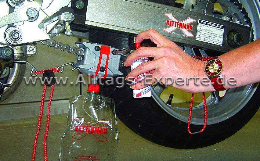 Kettenmax Premium - Motorrad Kettenpflege Set