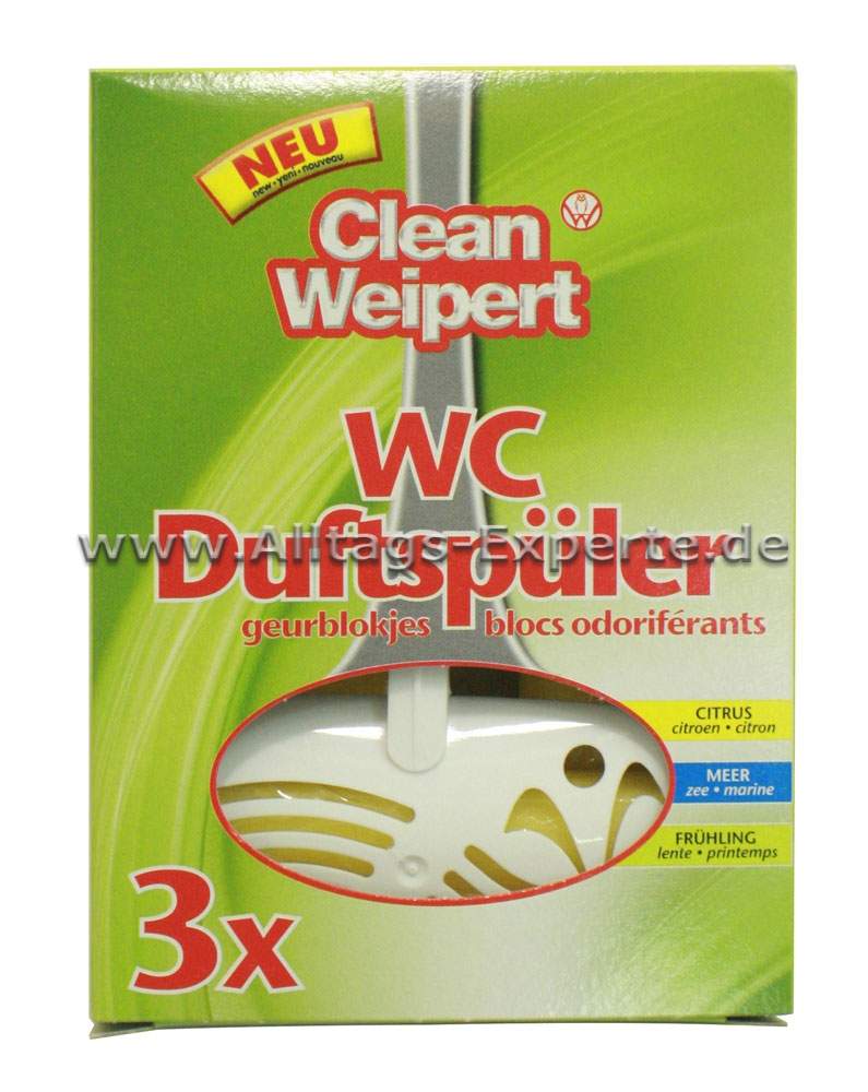 Clean Weipert WC Duftspüler 3 X 40g