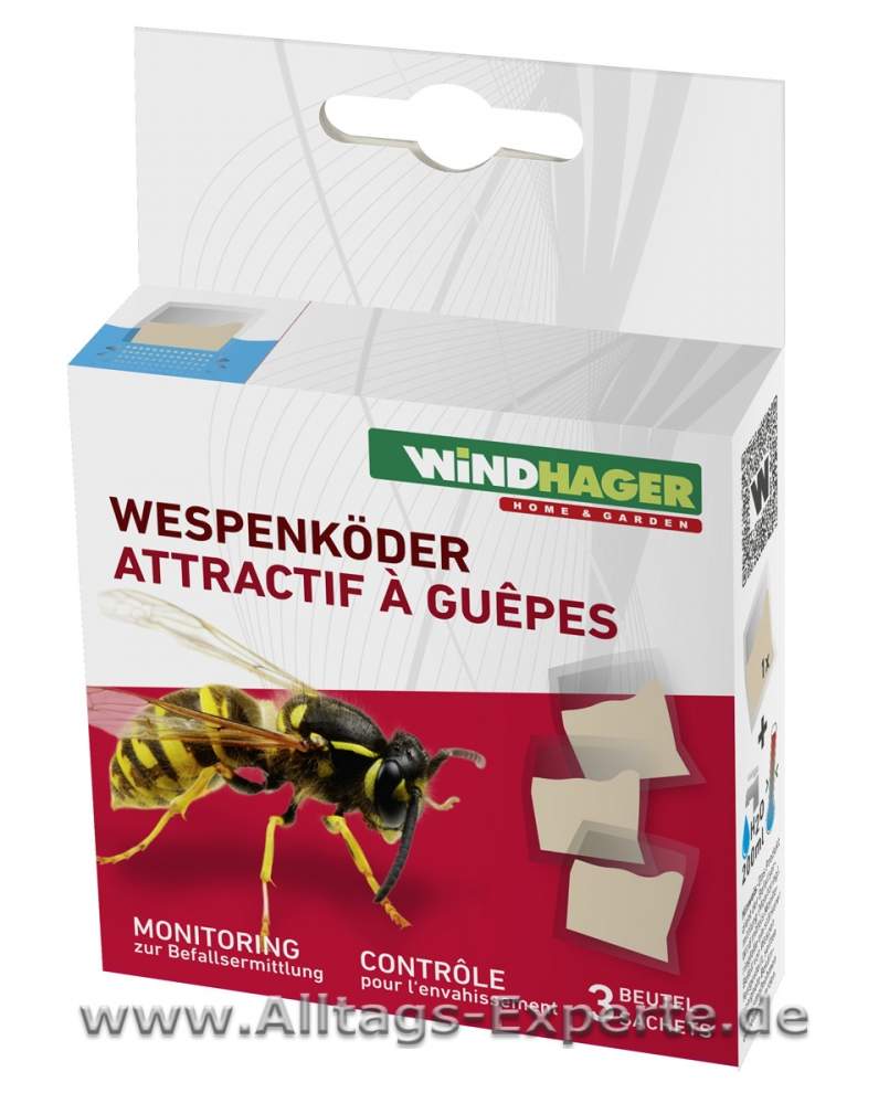 Windhager Wespenköder für Wespenfallen 3 Pack